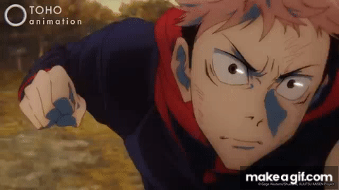Consecutive Black Flashes | JUJUTSU KAISEN on Make a GIF