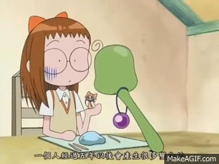 小魔女DoReMi 第一季 第十七集 おジャ魔女どれみドッカ～ン！ 17 18 on Make a GIF