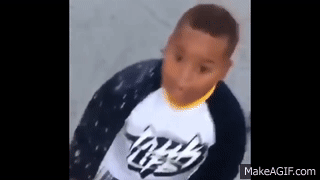 Weirded Out Kid Gif