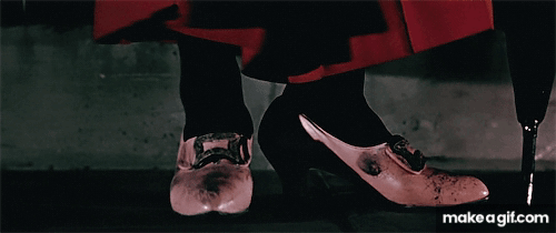 Mary Poppins Tapping Her Sexy Foot For Infinity on Make a GIF