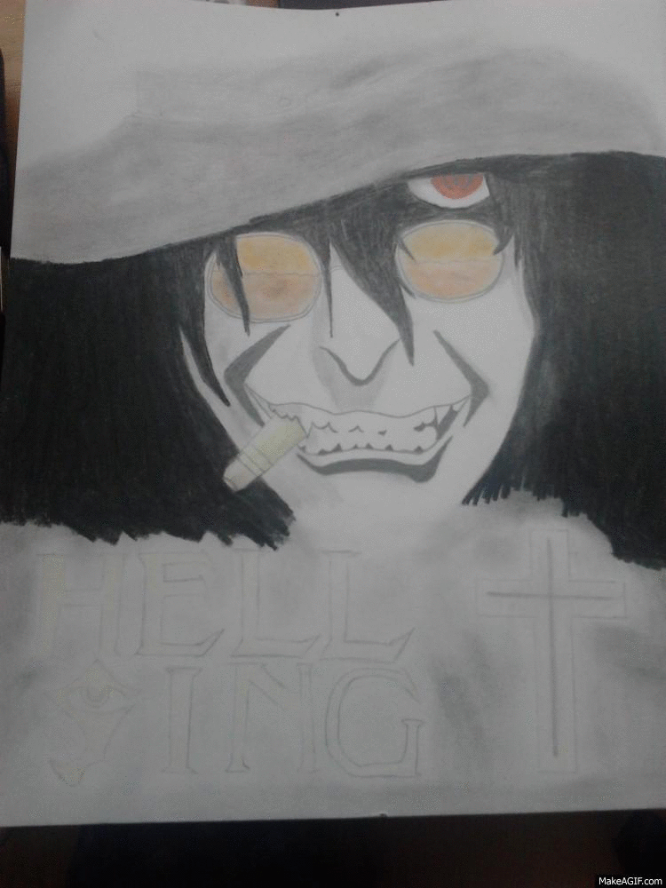 Alucard from Hellsing on Make a GIF