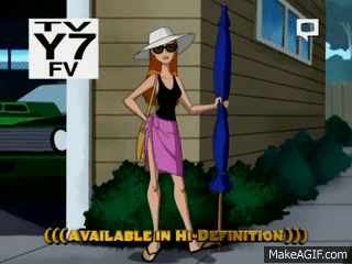 Gwen tapping her foot on Make a GIF