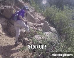 Step Up! on Make a GIF