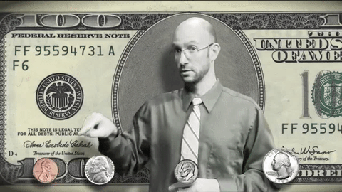 1 cent in ASL on Make a GIF