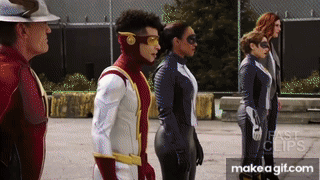 Flash Family vs Godspeed | The Flash 7x18 [HD] on Make a GIF