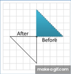 Rotation triangle 180 on Make a GIF