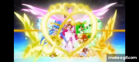 GLITTER FORCE PRINCESS MODE PEGASUS POWER on Make a GIF