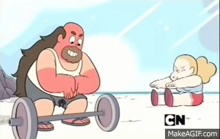 How To Be Strong In The Real Way - Steven Universe on Make a GIF