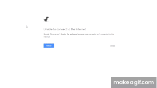 Google Chrome's Offline Dinosaur Game! on Make a GIF