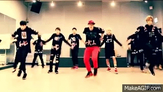Monsta X Trespass Dance Practice Dvhd On Make A Gif
