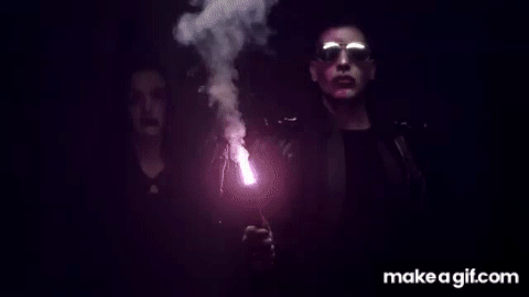 Marilyn Manson Slo-Mo-Tion (Official Video) on Make a GIF