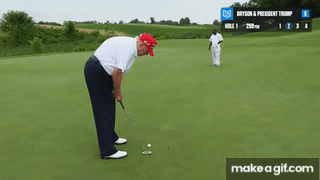 Trump Putt 1 on Make a GIF