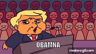 obamna 🥺👿... SODA🥤‼ 😅😁🥶 [animation] on Make a GIF