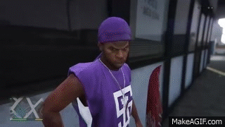 GTA V: first person is brutal on Make a GIF