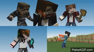 "Hey CaptainSparklez" - Fan Made Minecraft Animated Music Video on Make ...