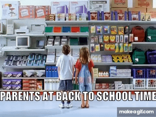 Staples Back to School supplies (1996) commercial on Make a GIF