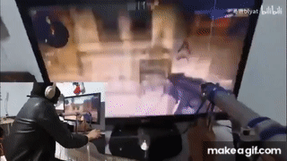 Funniest REALISTIC RECOIL I've ever seen for CS: GO 🤣 on Make a GIF