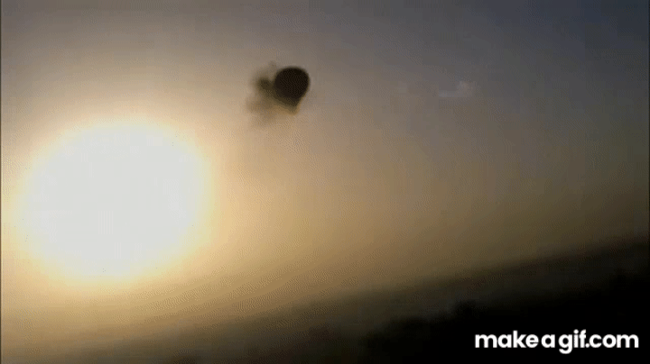 SU-283 (a Ultramagic N425 Hot Air Balloon) crashing into the ground ...