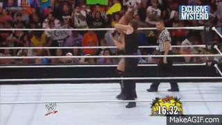 Crossface Chickenwing on Make a GIF