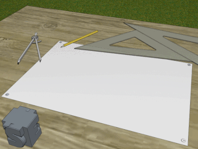 Circle to sphere on Make a GIF