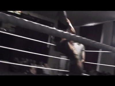 DWA Tyler Hawke V Ultimo Tiger Ultimo DDT on Make a GIF