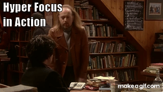 hyper focus on Make a GIF