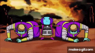 Zeno Full Power VS Archon - Full Fight on Make a GIF