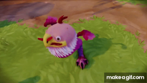 Skylander Bird Freeze on Make a GIF