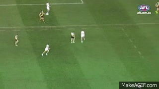 Riewoldt dummy spit on Make a GIF