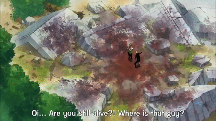 Anime Epic Moments : One Piece Zoro after absorbing Luffy pain on Make ...