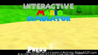Mario Simulator Interactive! (500k subscribers) on Make a GIF