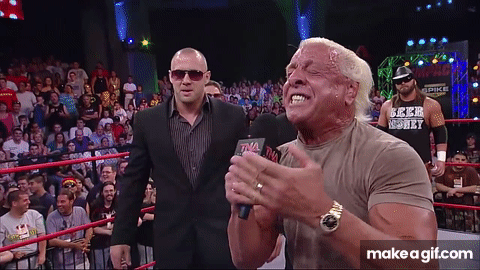 Best of TNA: Woo Off Between Ric Flair and Jay Lethal on Make a GIF