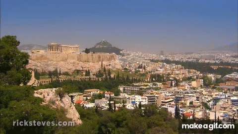 Athens, Greece: Ancient Acropolis and Agora on Make a GIF