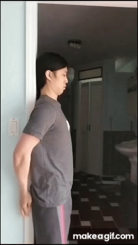 Fix Your Posture with Calisthenics! - TikTok Compilation on Make a GIF
