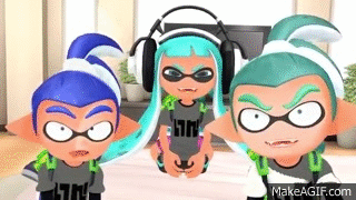 Splatoon - Everybody [MMD] on Make a GIF