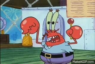 SpongeBob SquarePants - Fear of a Krabby Patty - No Breaks on Make a GIF