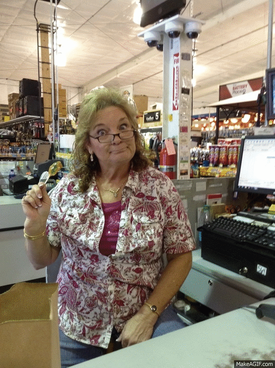 DAY AT ANDREWS HARDWARE! on Make a GIF