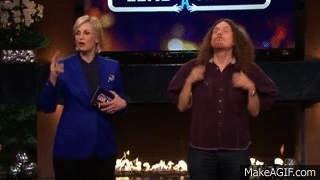 "Weird Al" Lends Constance Zimmer a Hand - Hollywood Game Night ...