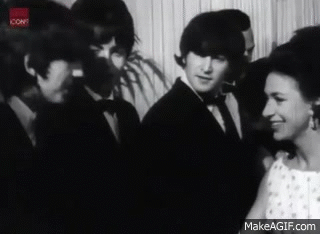The Beatles movie Help! premiers in London on Make a GIF