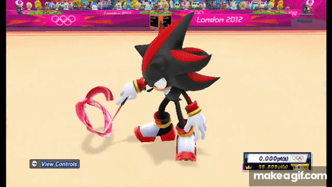Mario & Sonic at the London 2012 Olympic Games - Rhythmic Ribbon #7 ...