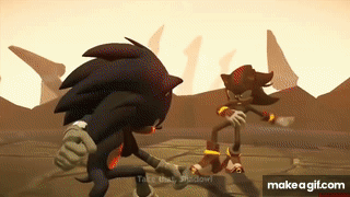 Sonic Boom Rise of Lyric Wii U - Shadow Boss Battle [HD] on Make a GIF