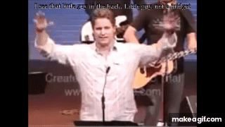 The Very Worst Altar Call on Make a GIF
