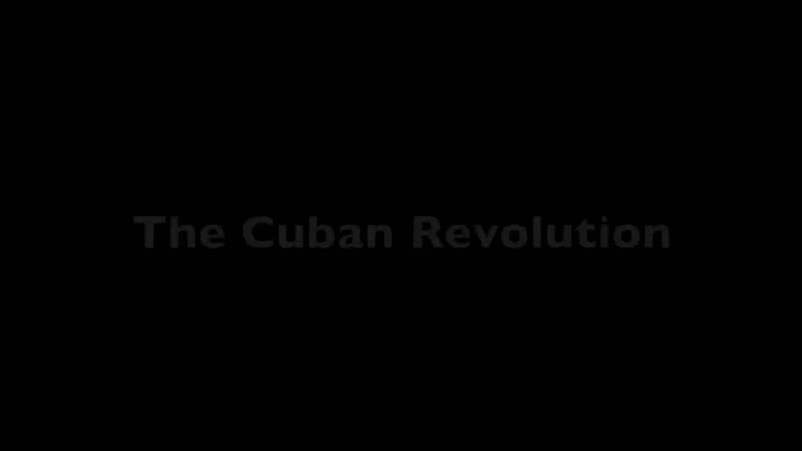 The Cuban Revolution Documentary on Make a GIF