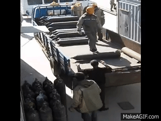 Unsafe Handling and Transportation of Compressed Gas Cylinders!!! on ...