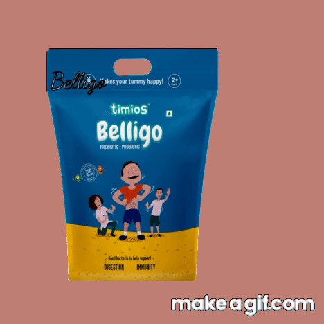 Timios Belligo Probiotics-Prebiotics Bites-Pack of 3 on Make a GIF