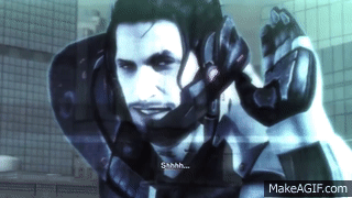 Metal Gear Rising Sam shhhh... on Make a GIF