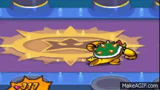 Mario & Luigi: Bowser's Inside Story - Death of Dark Bowser on Make a GIF