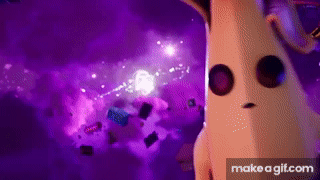 Fortnite Peely Im watching you on Make a GIF