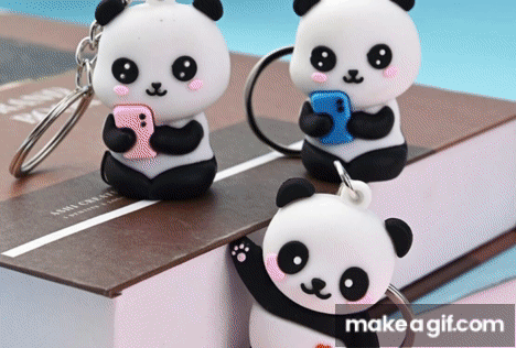 Custom Animals Keychains on Make a GIF