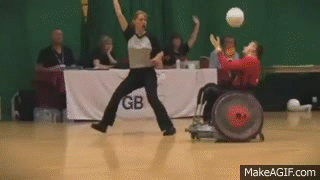 Murderball: Wheelchair rugby shows how tough it can be on Make a GIF
